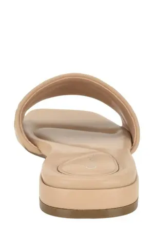 Calvin Klein Theona Slide Sandal - Light Natural