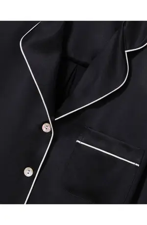 PETITE PLUME Celine Silk Pajama Set