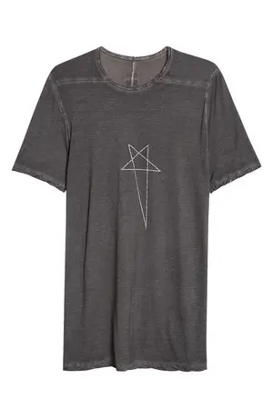 Rick Owens Level Pentagram Graphic T-shirt