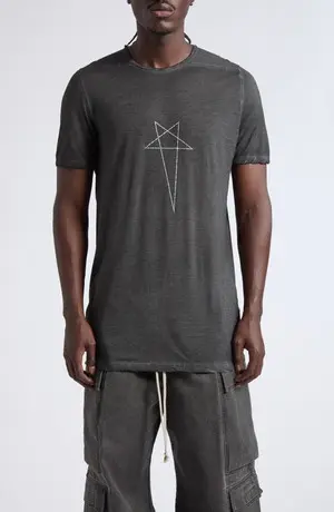 Rick Owens Garment Dyed T-shirts For Men