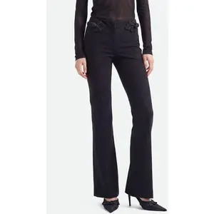 NOCTURNE Accessory Detail Flare Trousers