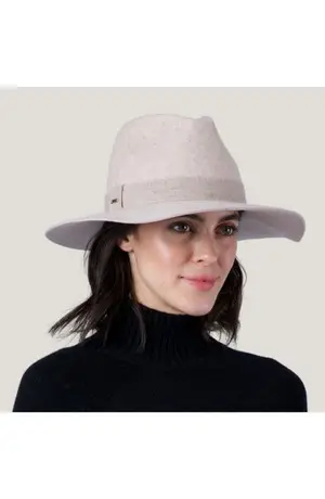 Eugenia Kim Georgina Wool & Cashmere Fedora - Bone