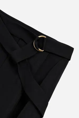 NOCTURNE Belted Harem Trousers