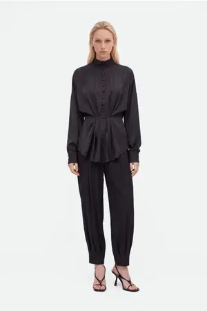 NOCTURNE Belted Harem Trousers