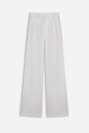 NOCTURNE Double Pleat Wide Leg Trousers