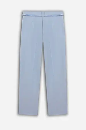 NOCTURNE Belt Detail Double Pleat Trousers