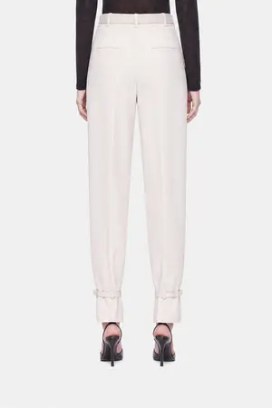 NOCTURNE Belt Detail Trousers