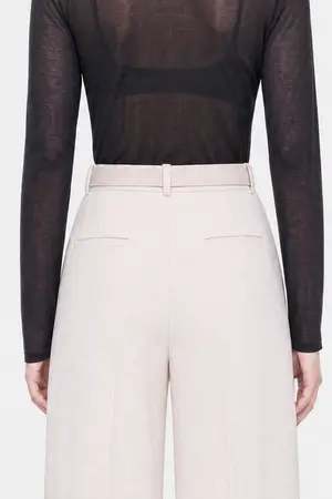 NOCTURNE Belt Detail Trousers
