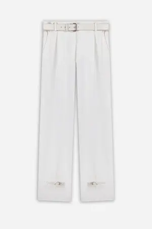 NOCTURNE Belt Detail Trousers