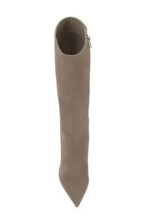 Jessica Simpson Dilea Faux Leather Knee High Boot - Light Grey