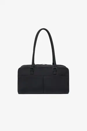 TIBA + MARL Riley Compact East-west Changing Bag Woven - Black