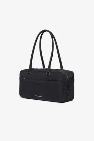 TIBA + MARL Riley Compact East-west Changing Bag Woven - Black