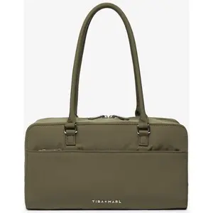 TIBA + MARL Riley Compact East-west Changing Bag Woven - Olive