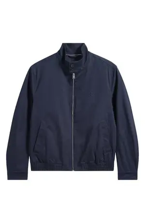 BOSS H-coiner Cotton Blend Bomber Jacket