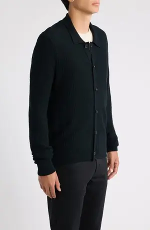 BOSS Lumile Button Cardigan - Black