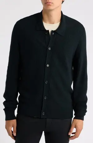 BOSS Lumile Button Cardigan - Black