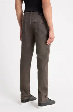 PURPLE BRAND Overdye Destroy Straight Leg Jeans