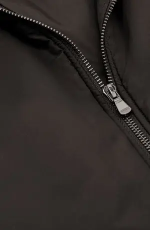 REISS Axel Padded Vest - Dark Brown