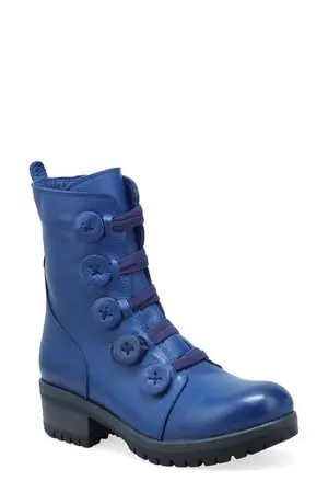 Miz Mooz Didi Leather Boot - Denim
