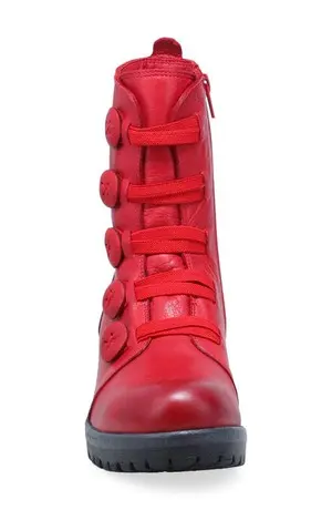 Miz Mooz Didi Leather Boot - Red