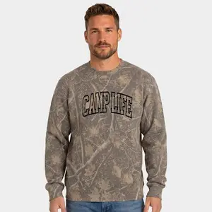 SIMPLY SAGE MARKET Camp Life Varsity Sweatshirt