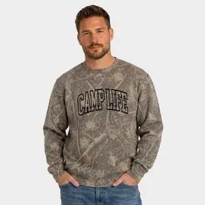 SIMPLY SAGE MARKET Camp Life Varsity Sweatshirt