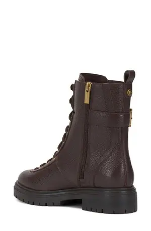 Vince Camuto Becinda Leather Combat Boot
