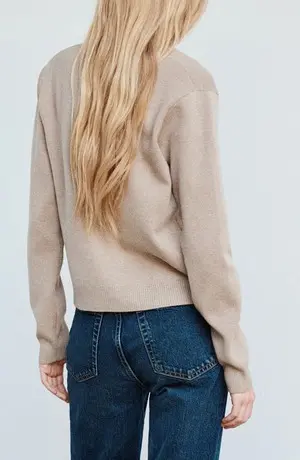 Mango Toggle Front Knit Cardigan