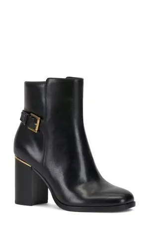 Vince Camuto Melvani Leather Bootie - Black