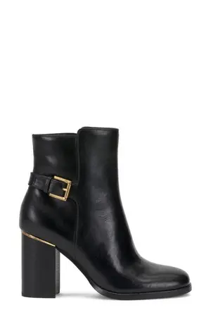 Vince Camuto Melvani Leather Bootie - Black