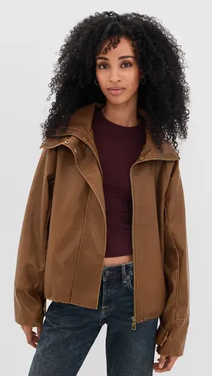 Lioness Shoreline Funnel Neck Jacket