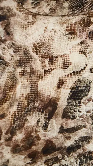 Ramy Brook Python Thea Turtleneck - Bone Python