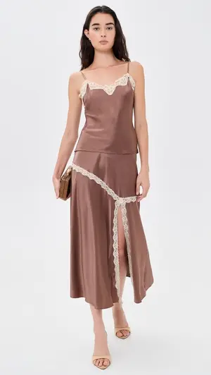 LoveShackFancy Emmabelle Skirt