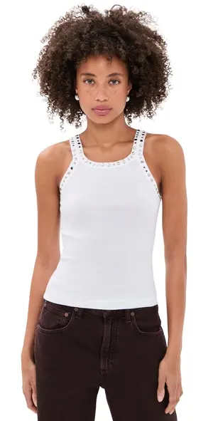 RE/DONE Multi Stud Ribbed Tank