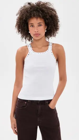 RE/DONE Multi Stud Ribbed Tank