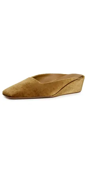 Zimmermann Atelier Mules 35mm - Mustard
