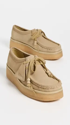 Clarks Wallacraft Bey Loafers - Maple Suede