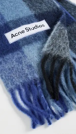 Acne Studios Vally Scarf - Black