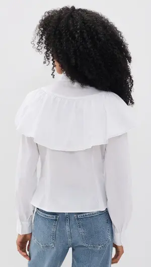 Caroline Constas Soraya Button Down Shirt