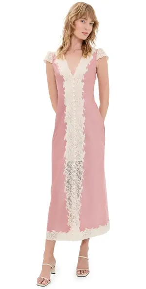 LoveShackFancy Para Dress