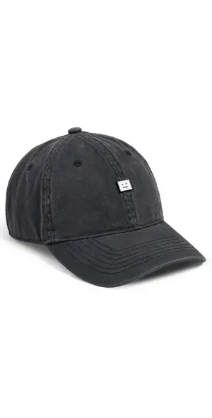 Acne Studios Face Stud Hat - Black