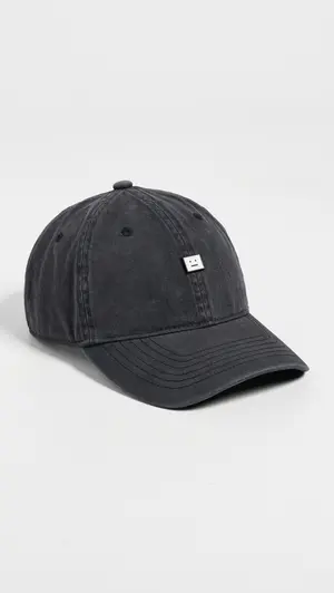 Acne Studios Face Stud Hat - Black