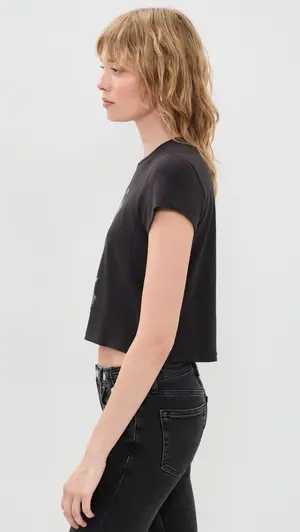 RE/DONE 50s Do Not Disturb Boxy Tee