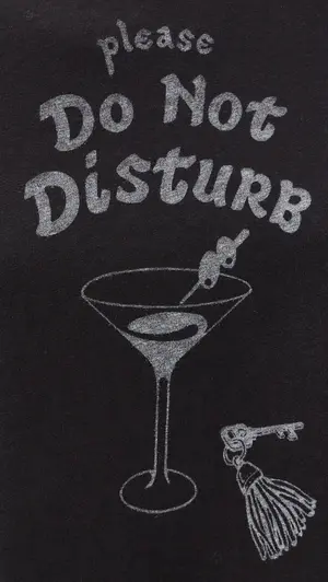 RE/DONE 50s Do Not Disturb Boxy Tee