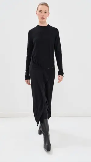 LEMAIRE Buttoned Dress