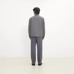 Theory Overshirt In Motion Nylon - Carbon