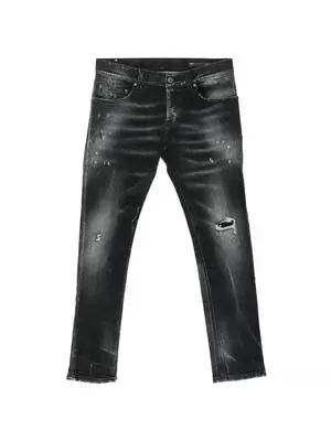 DONDUP Distressed Faded Jeans - Black