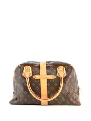 LOUIS VUITTON Manhattan Handbag Monogram Canvas Gm Satchel