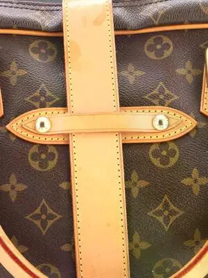 LOUIS VUITTON Manhattan Handbag Monogram Canvas Gm Satchel