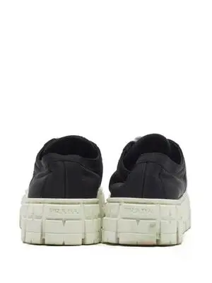 Prada Double Wheel Sneakers - Black